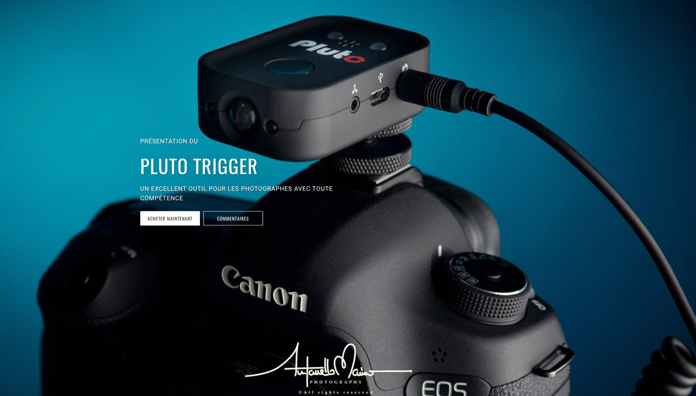 Augmentez votre potentiel photographique grâce au « Pluto trigger ...